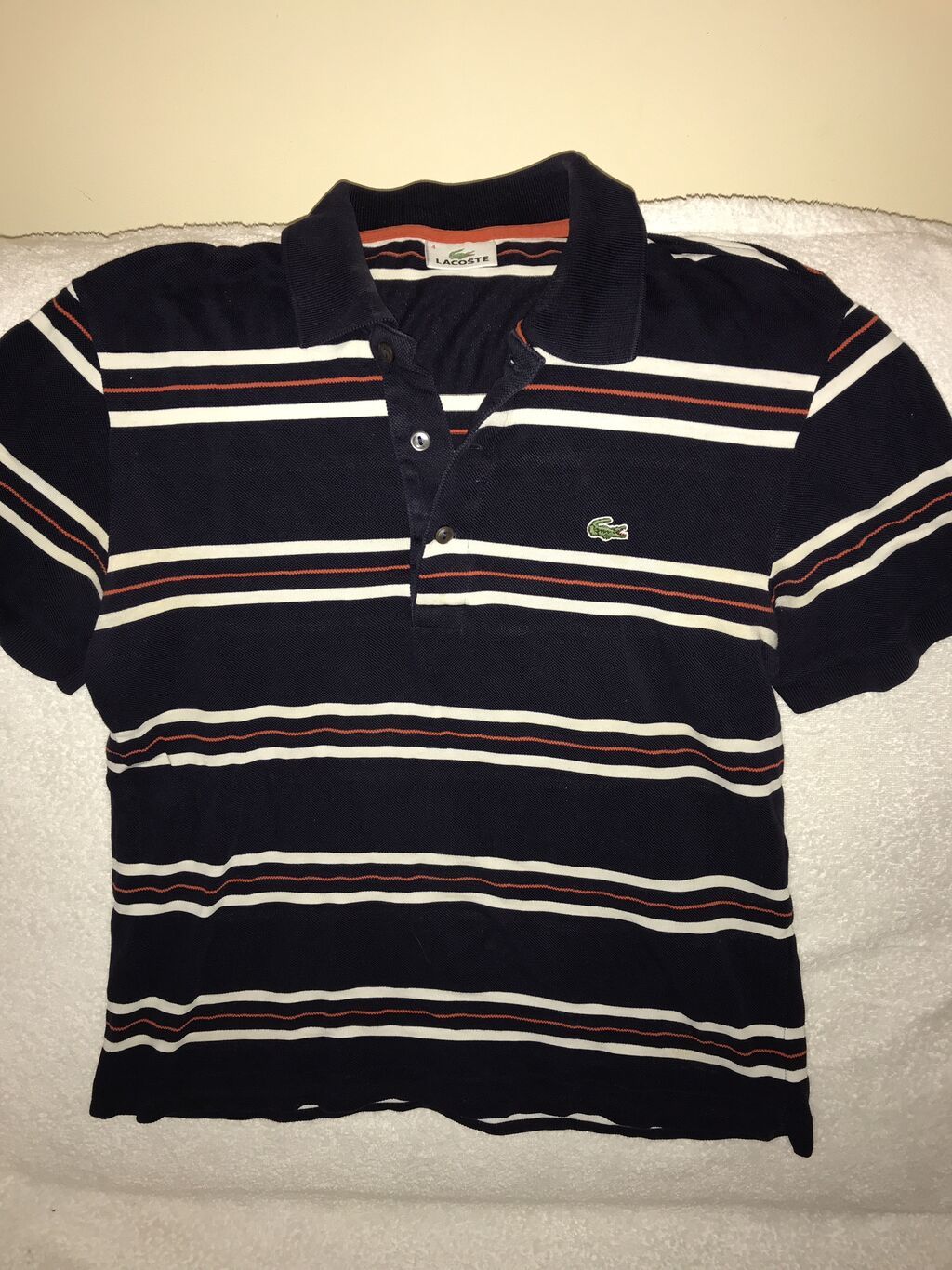 Men's T-shirt Lacoste, bоја - Tamnoplava