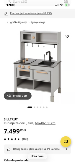 Ikea decija kuhinja