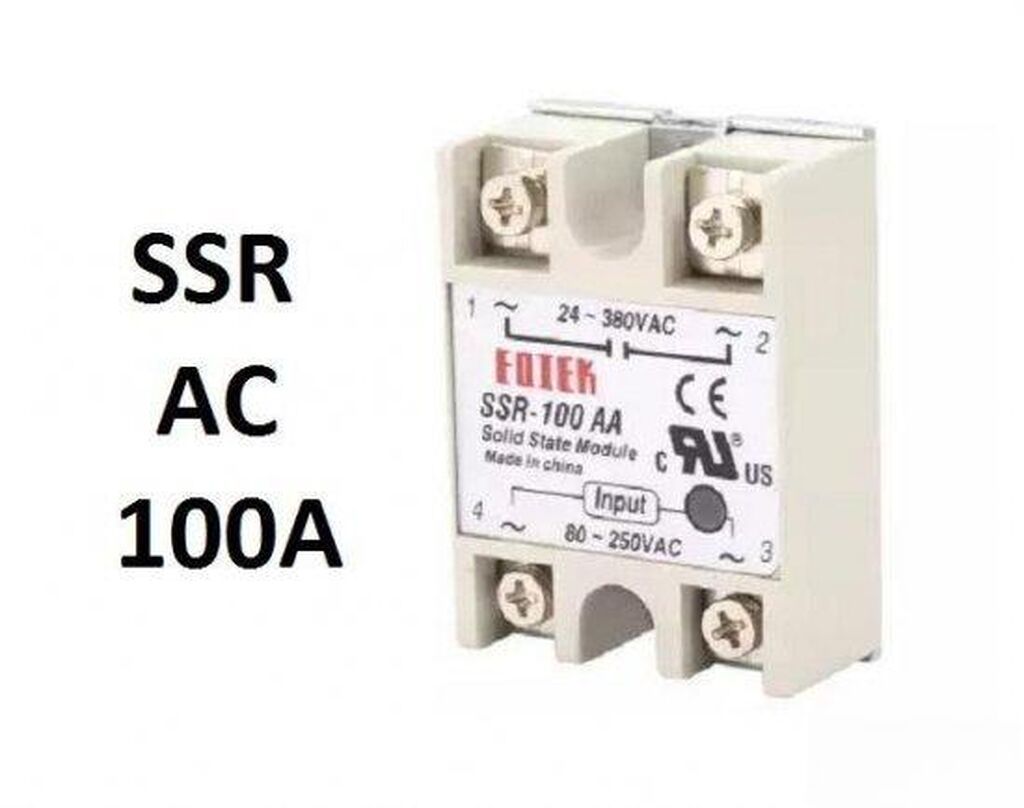 FOTEK SSR-100 AA – solid state relej (SSR) za naizmeničnu struju -