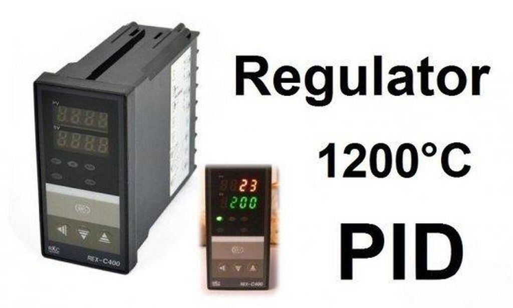 PID regulator temperature REX-C400 – do 1200°C Opis: - Industrijski