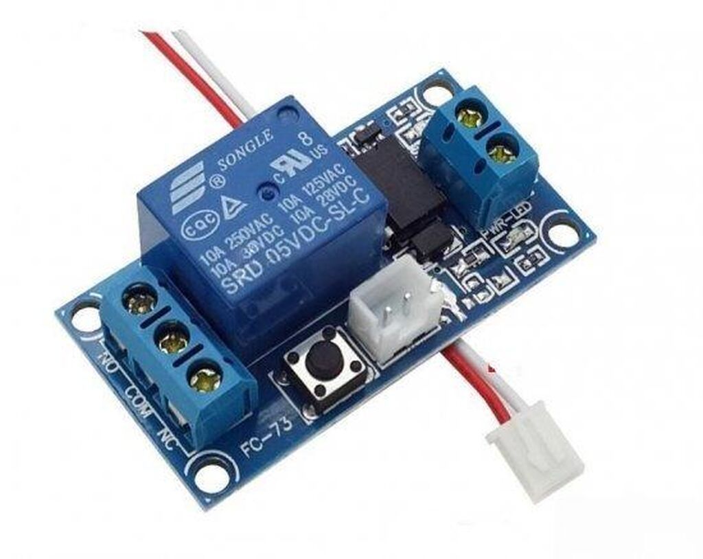Jednokanalski relejni modul 5V (SRD-05VDC-SL-C), pogodan za Arduino