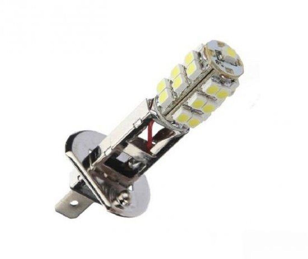 LED auto sijalica H1 – 25 SMD - Tip grla: H1 - Tehnologija: 25 SMD