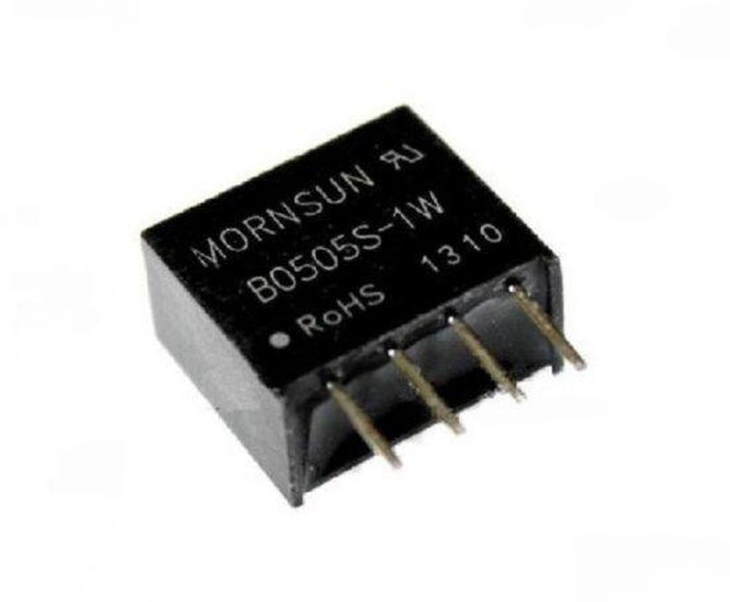 Mornsun B0505S-1W – izolovani DC/DC konvertor 5V na 5V - Ulazni