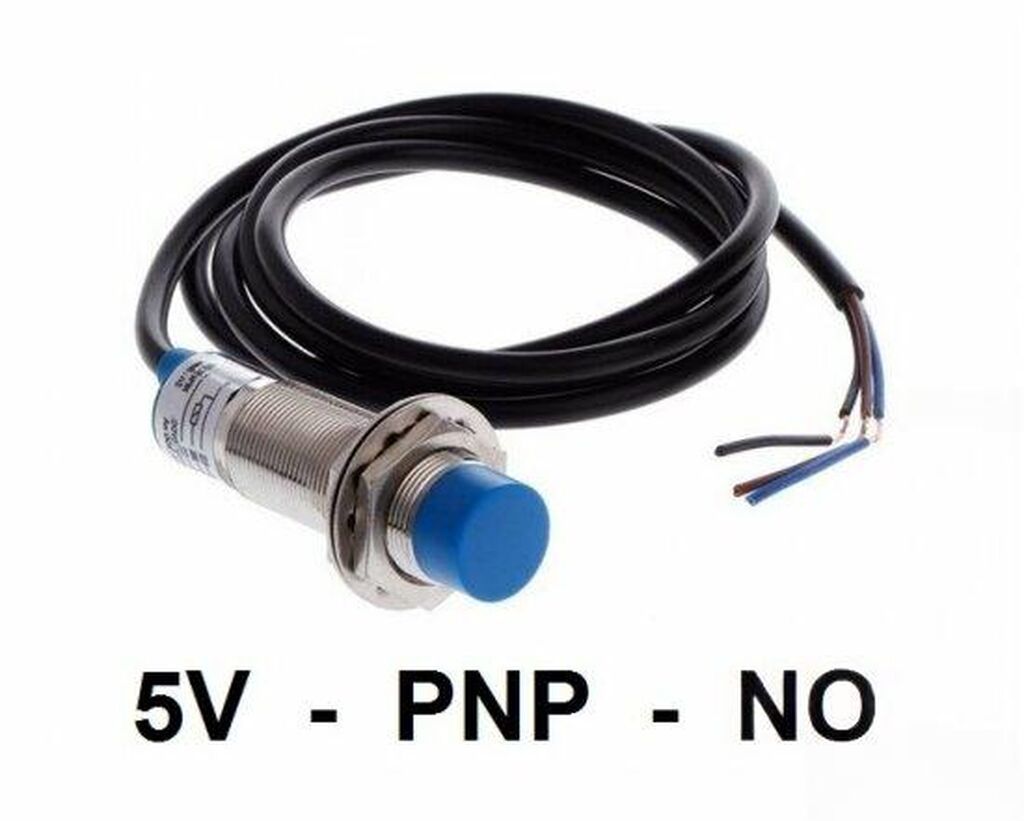 Induktivni senzor približenja M12, 5 V, PNP, NO - Tip: Induktivni