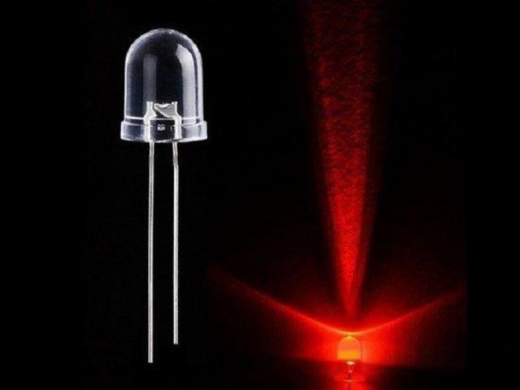 LED diode 10 mm – paket 10 komada - Tip: okrugla through‑hole LED (2