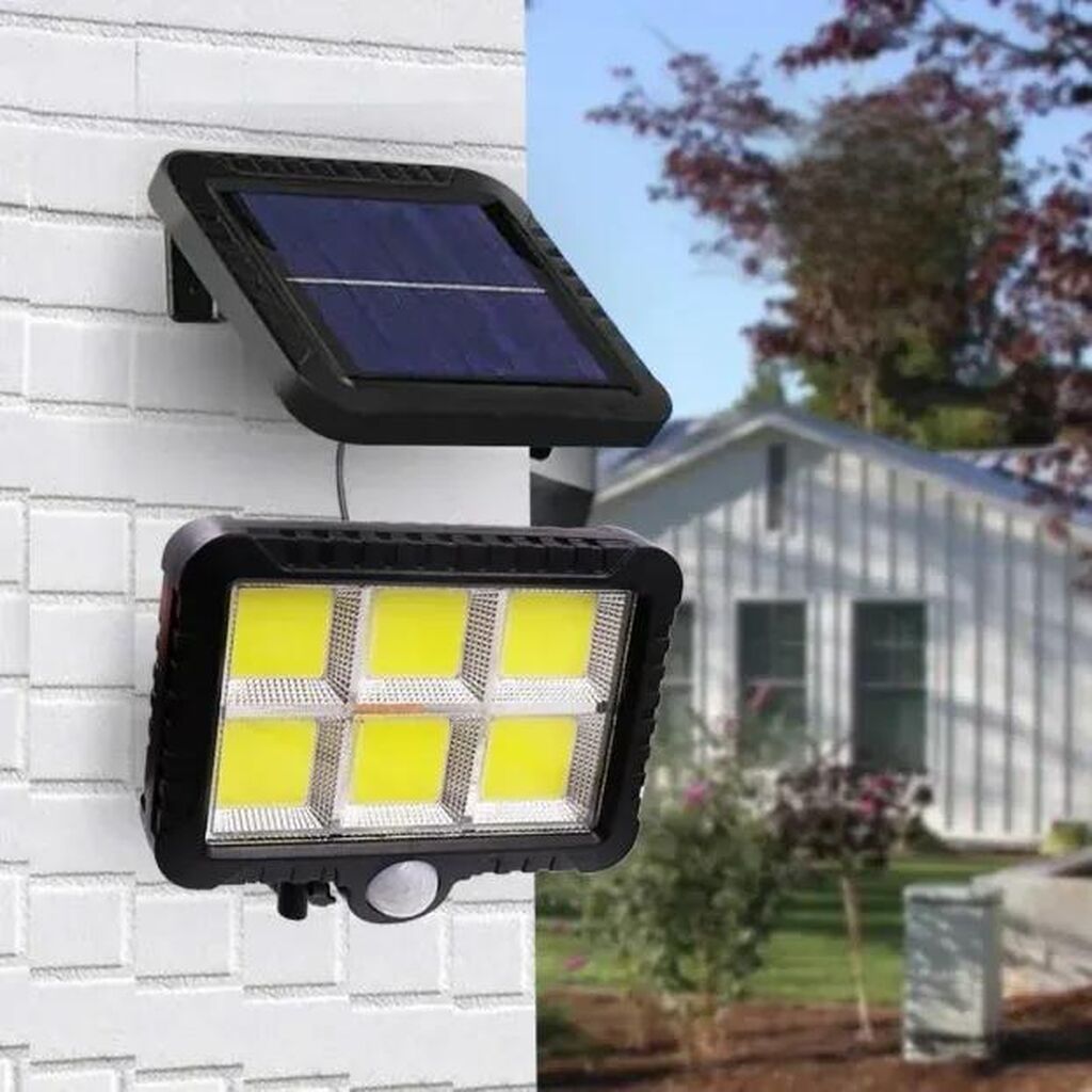 Solarna LED reflektorska lampa sa odvojenim solarnim panelom i