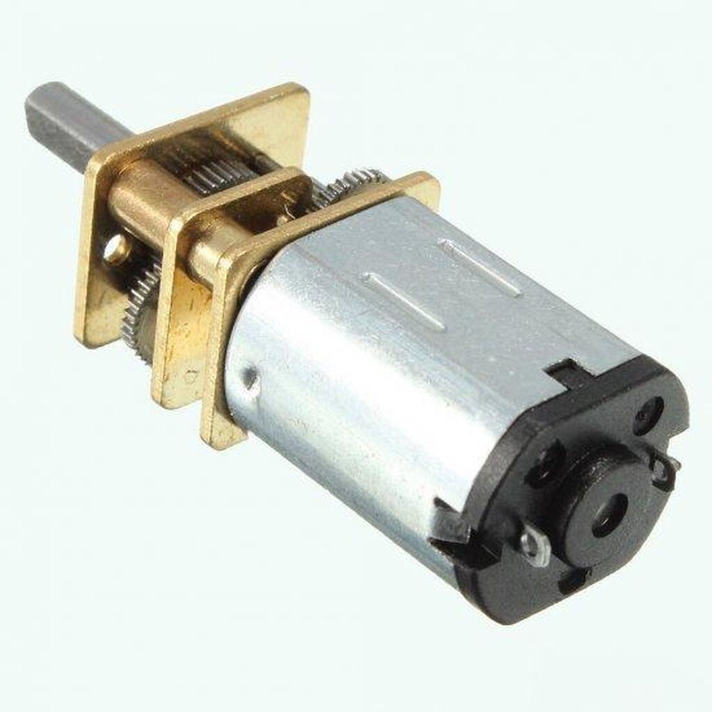 Mikro DC reduktor motor – 6 VDC, 100 o/min Kompaktan mikro