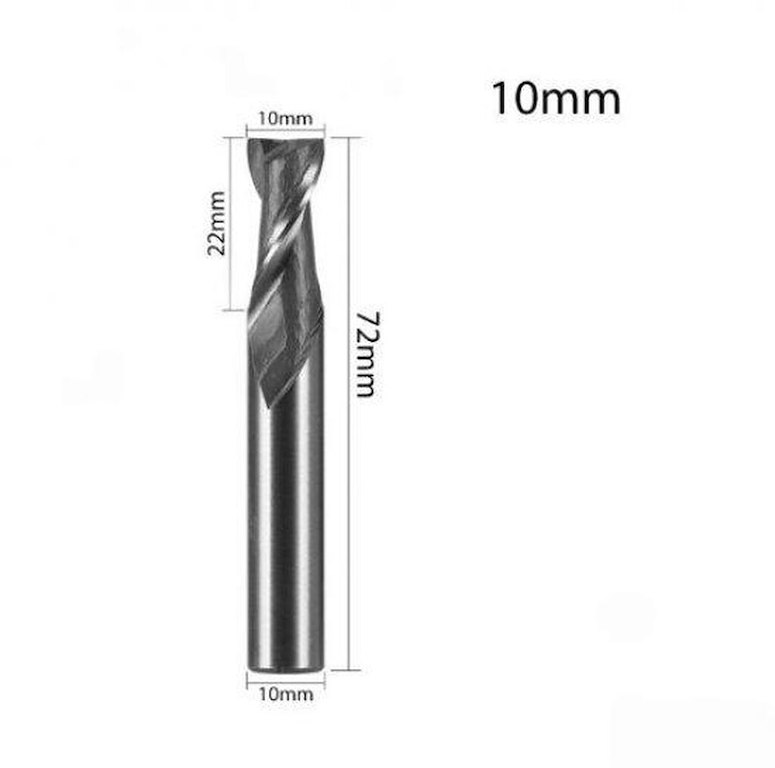 Glodalo za CNC/ručne glodalice – 10 mm - Prečnik sečiva: 10 mm -