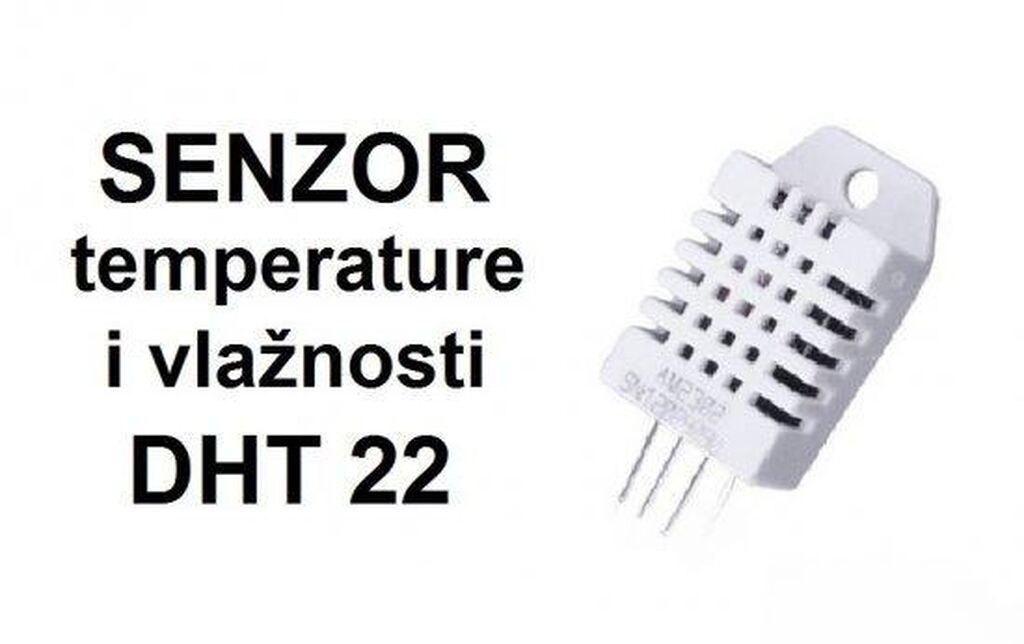 DHT22 (AM2302) digitalni senzor temperature i vlažnosti - Merenje