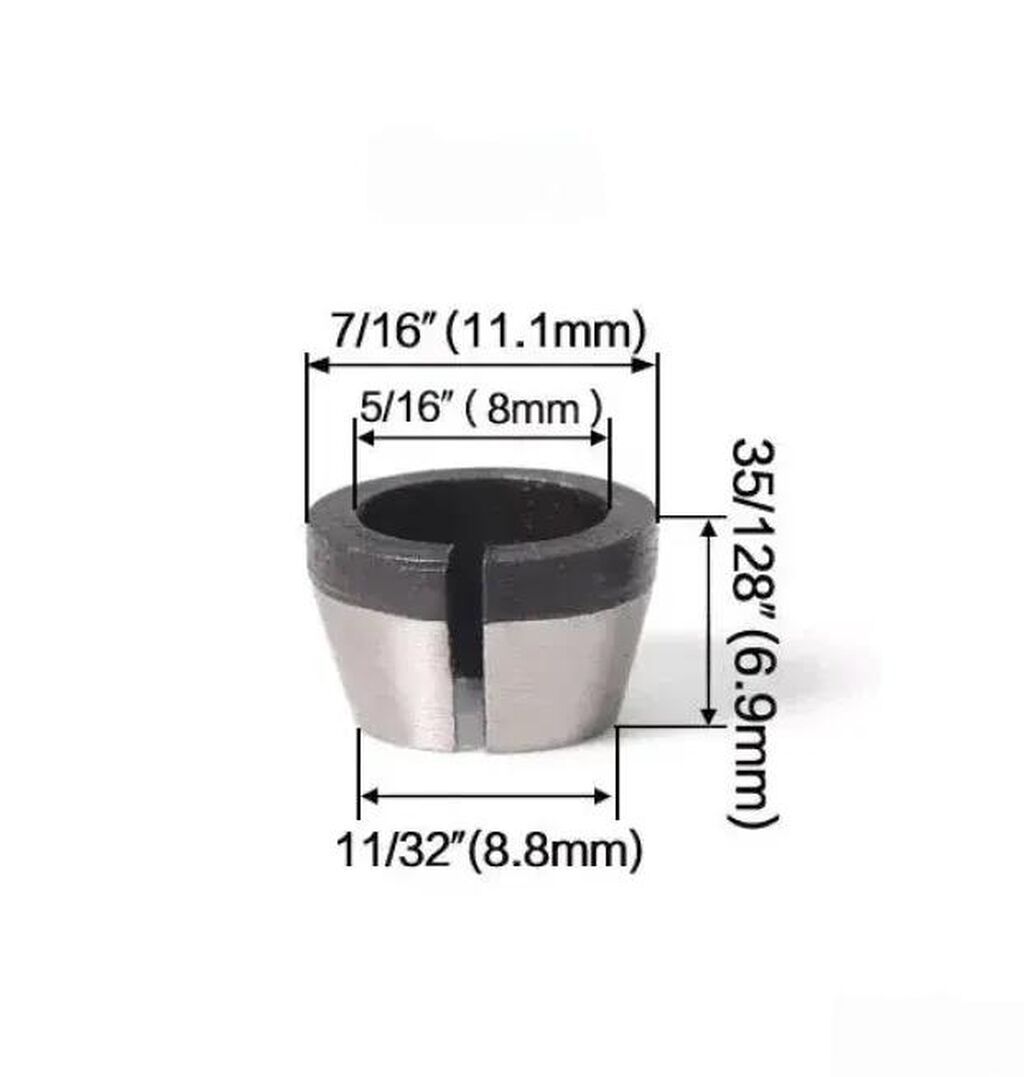 Stezna čaura/adapter za bušilice i multifunkcionalne alate - Tip