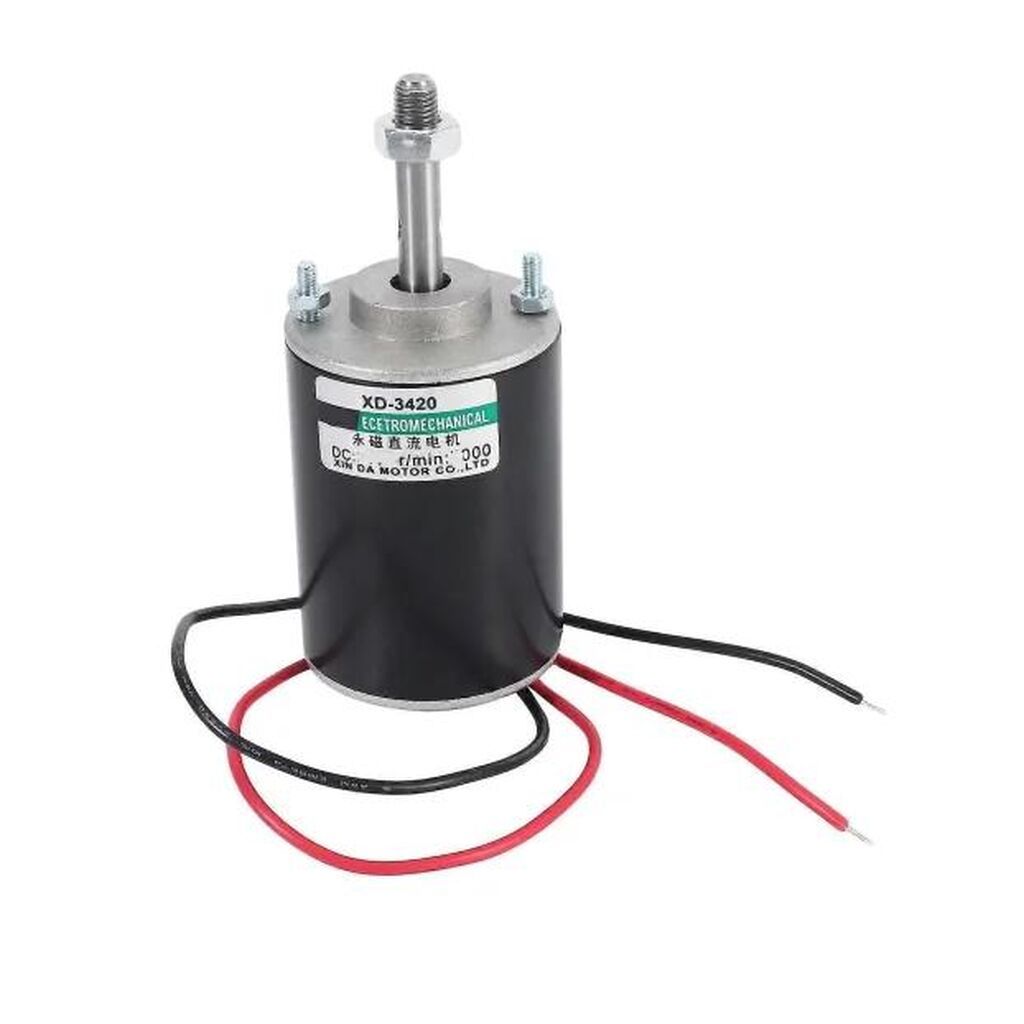 DC motor XD-3420 – 12 V Opis: - Kompaktni jednosmerni motor sa