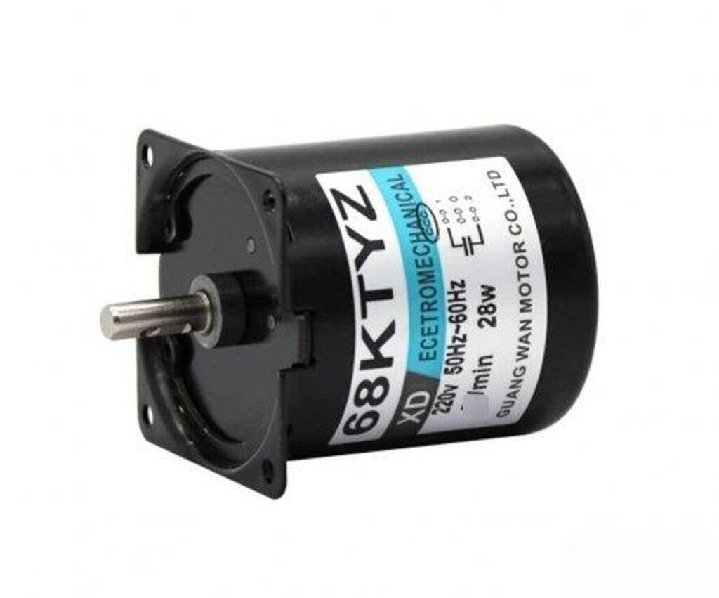 Sporohodni sinhroni motor 68KTYZ – 220 V, 50/60 Hz, 28 W Ključne