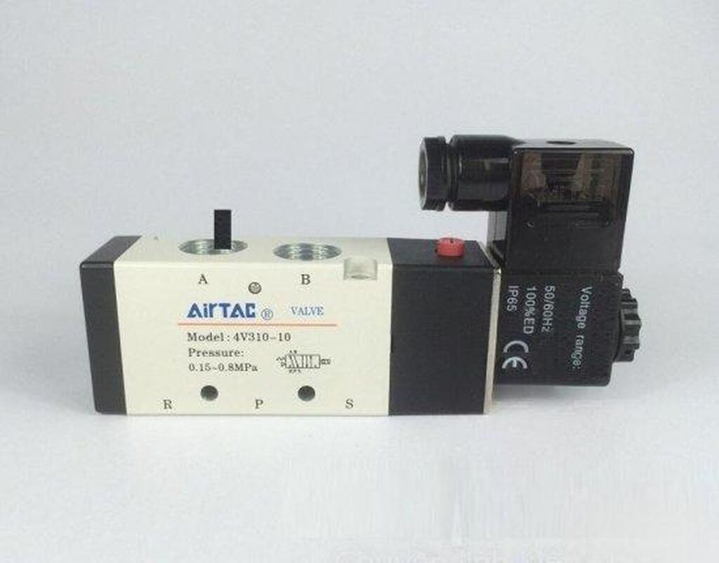 Airtac elektromagnetni pneumatski ventil 4V310-10 - Tip: 5/2 putni