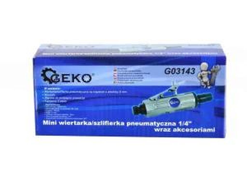 GEKO G03143 – Pneumatska mini brusilica/bušač 1/4" sa priborom -