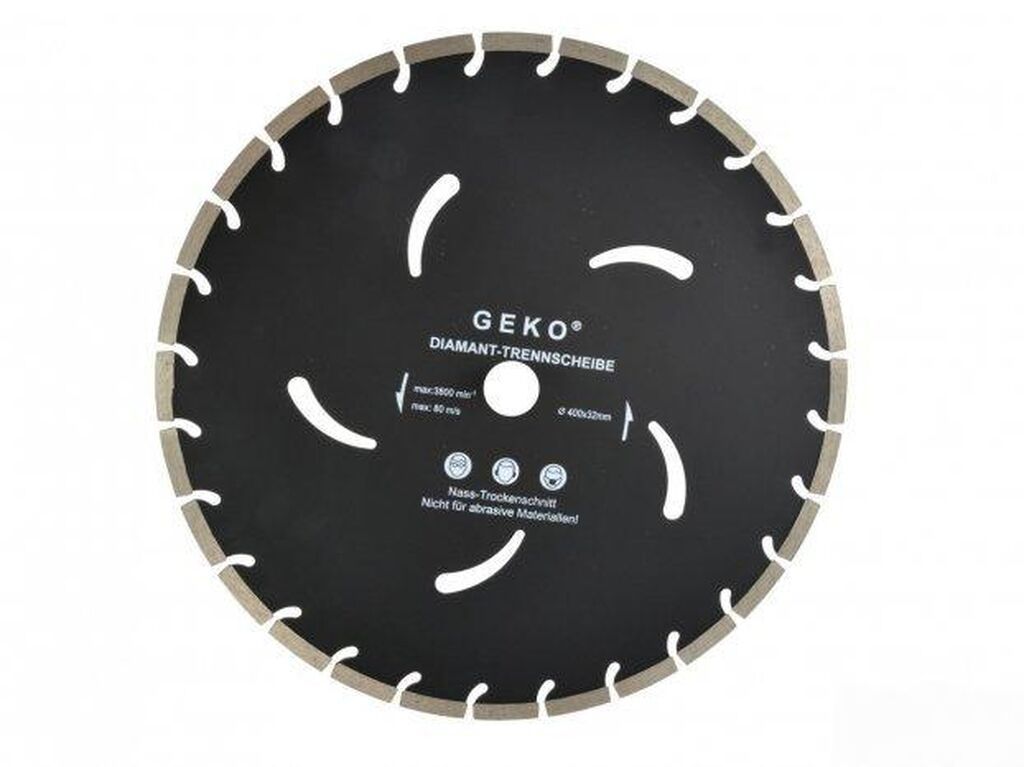 GEKO dijamantski rezni disk Ø400 x 32 mm - Profesionalni dijamantski