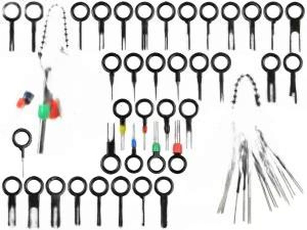 Set alata za vađenje i otpuštanje pinova (terminala) iz auto i