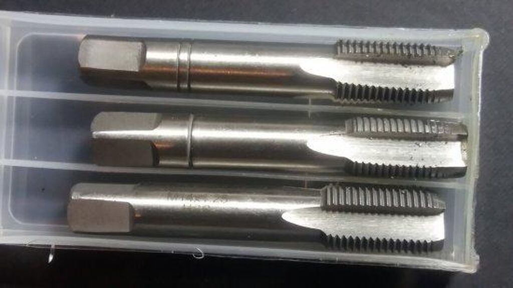 Set nareznica LUKAS TOOLS – HSS DIN 352 - Tip: ručne nareznice (set