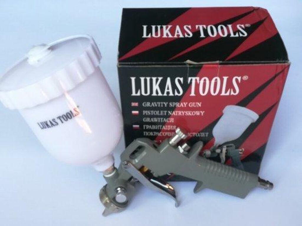 LUKAS TOOLS pištolj za farbanje – gravitacioni (Gravity Spray Gun) -