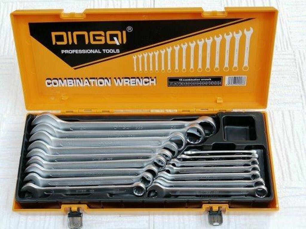 Set kombinovanih ključeva DINGQI – Professional Tools - Komplet od 16