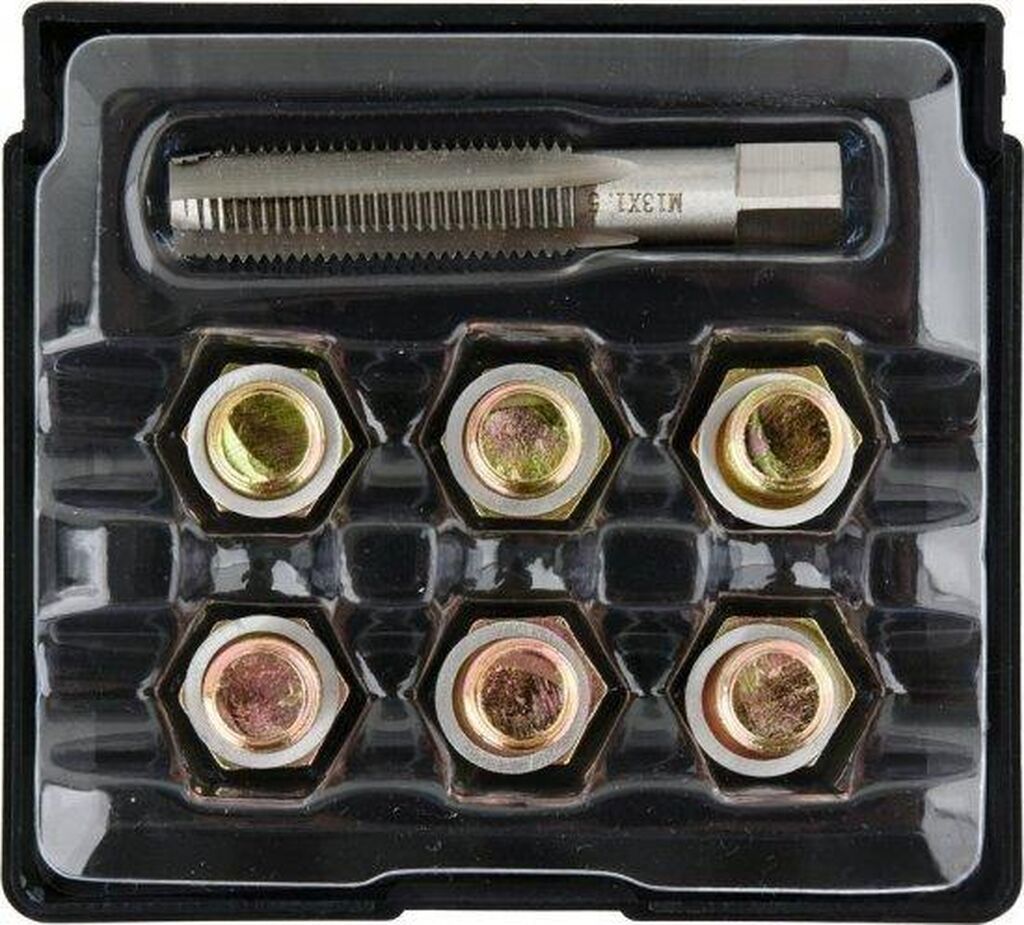 YATO YT-17571 – set za reparaciju navoja, 7 delova, M13 x 1.5 mm -