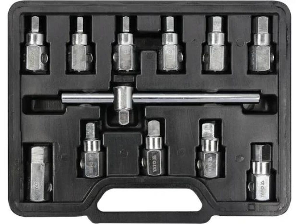 Set adaptera za nasadne gedore u koferu - Komplet adaptera i