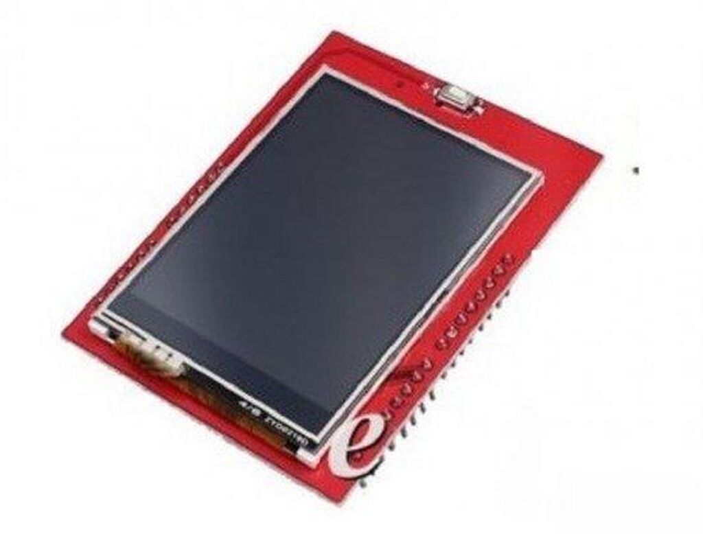 Arduino TFT LCD ekran 2.4" Opis: - TFT kolor LCD touch shield za