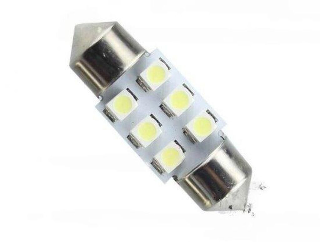 LED sijalica za vozila – festoon 36 mm, model XB-39-6SMD - Tip: LED