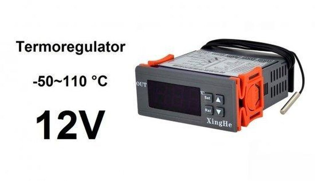 Digitalni termoregulator 12V (XingHe) - Radni opseg temperature: −50