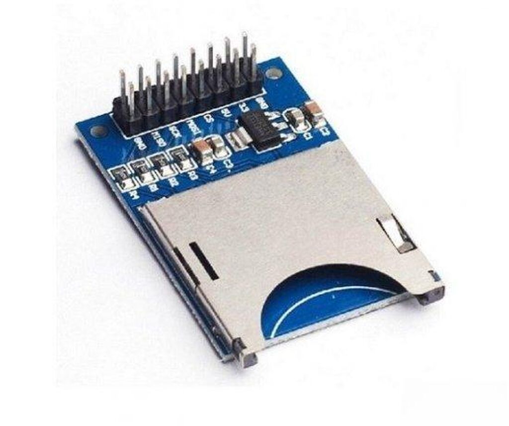 Modul za SD karticu (SPI interfejs) Opis: - SD kart čitač/modul za
