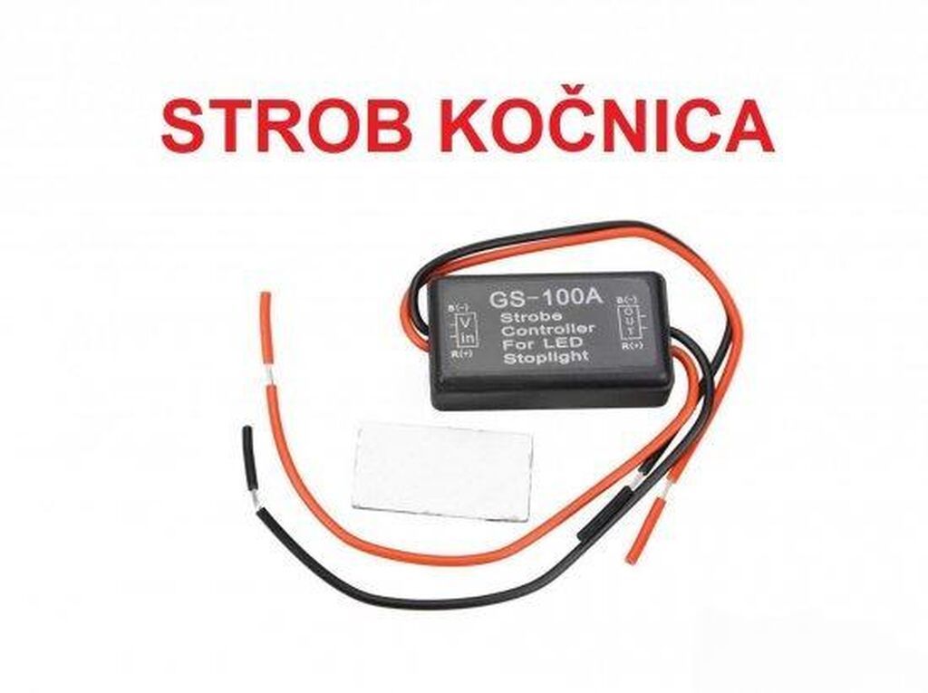Strob kontroler kočnice GS-100A za LED stop svetlo - Uređaj za