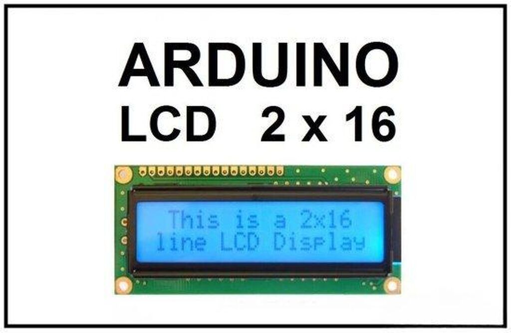 LCD displej 16x2 za Arduino (HD44780 kompatibilan) - Tekstualni LCD