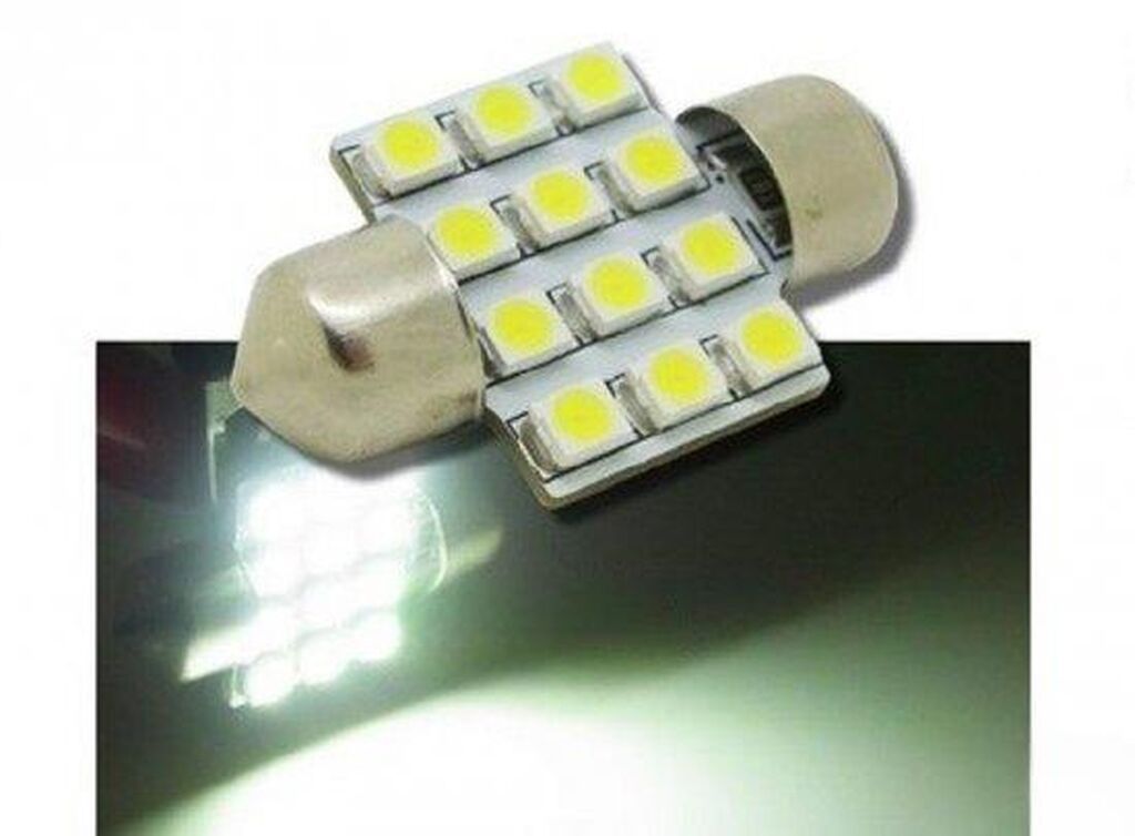 LED auto sijalica – festoon 36 mm, 12x SMD 3528 - Tip