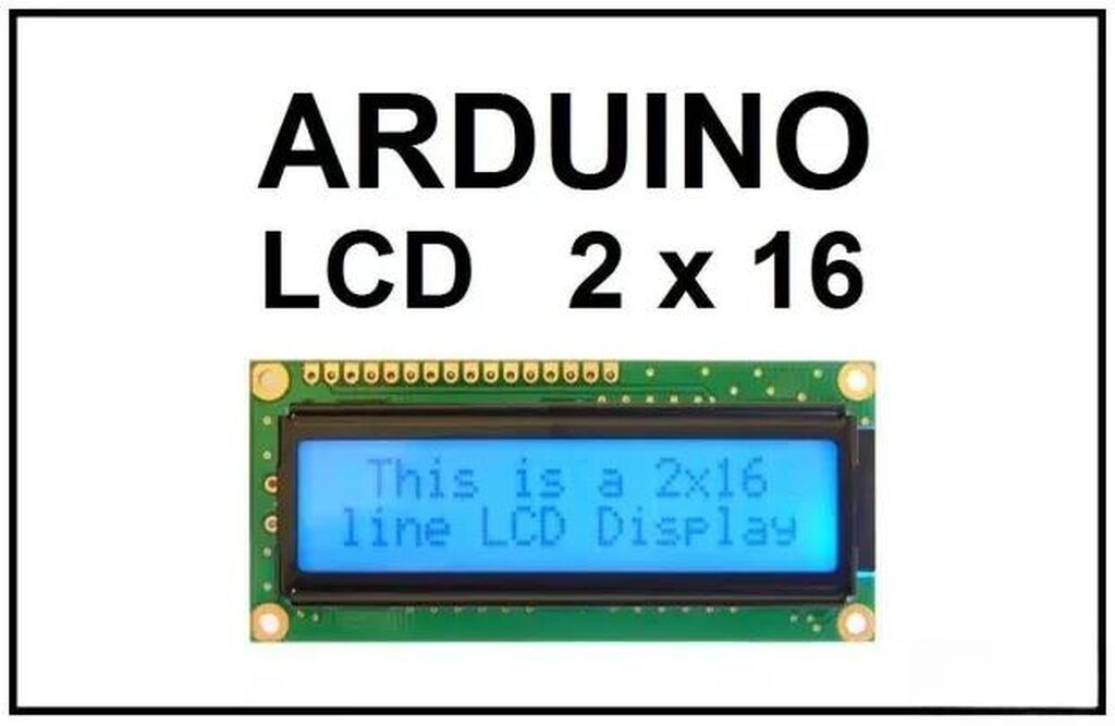 LCD displej 16x2 za Arduino Opis: - Klasičan alfanumerički LCD modul