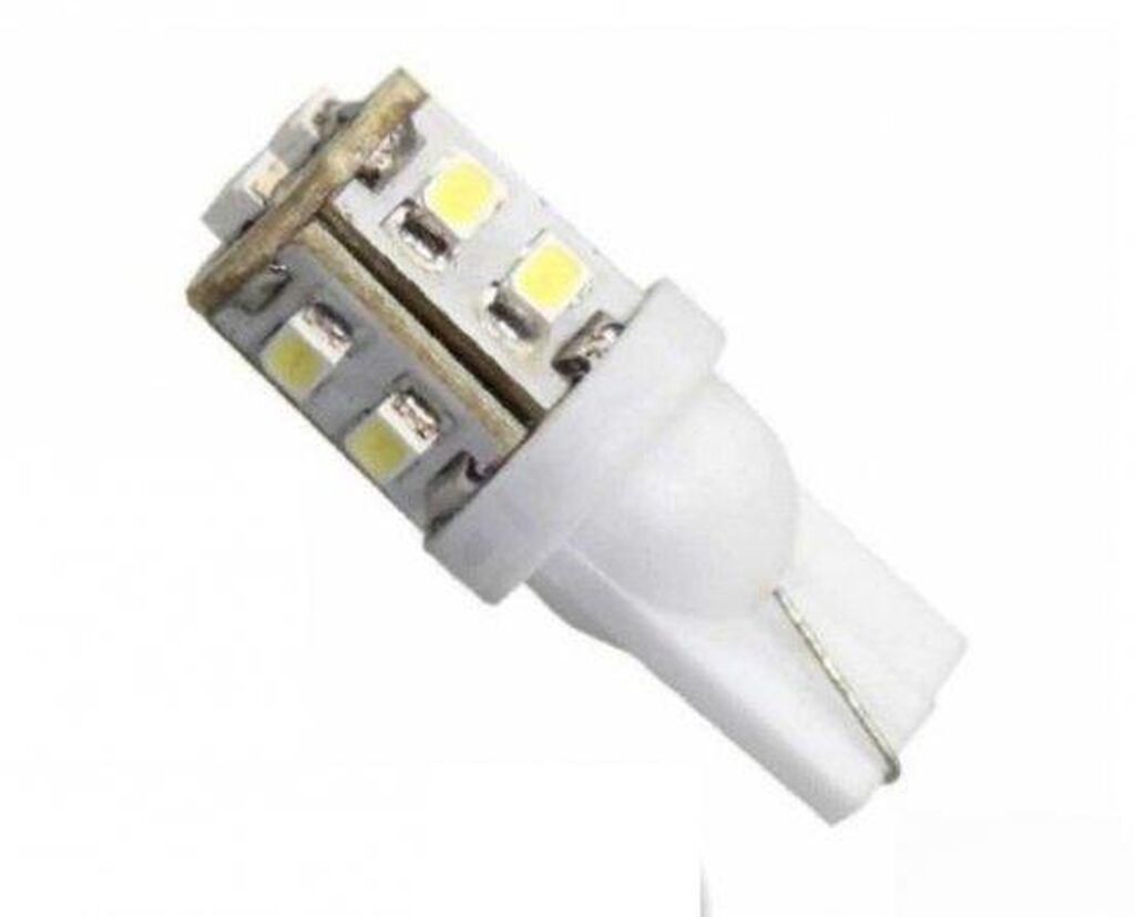 LED sijalica T10 W5W sa 8 SMD dioda Opis: - Kompaktna LED sijalica za
