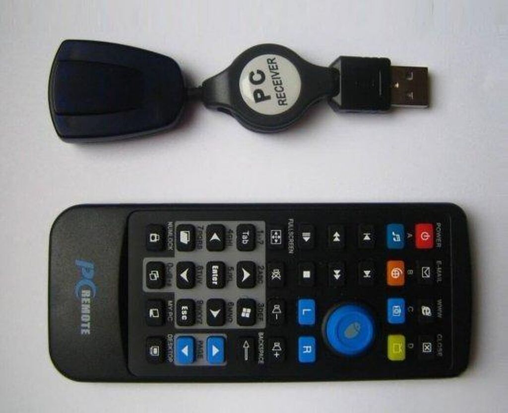 Daljinski upravljač za računar (PC Remote) sa USB prijemnikom Opis: -