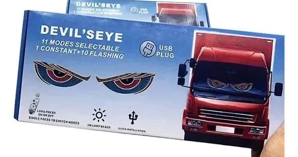 LED svetlo za automobil ili kamion đavolje oci sa USB utikačem