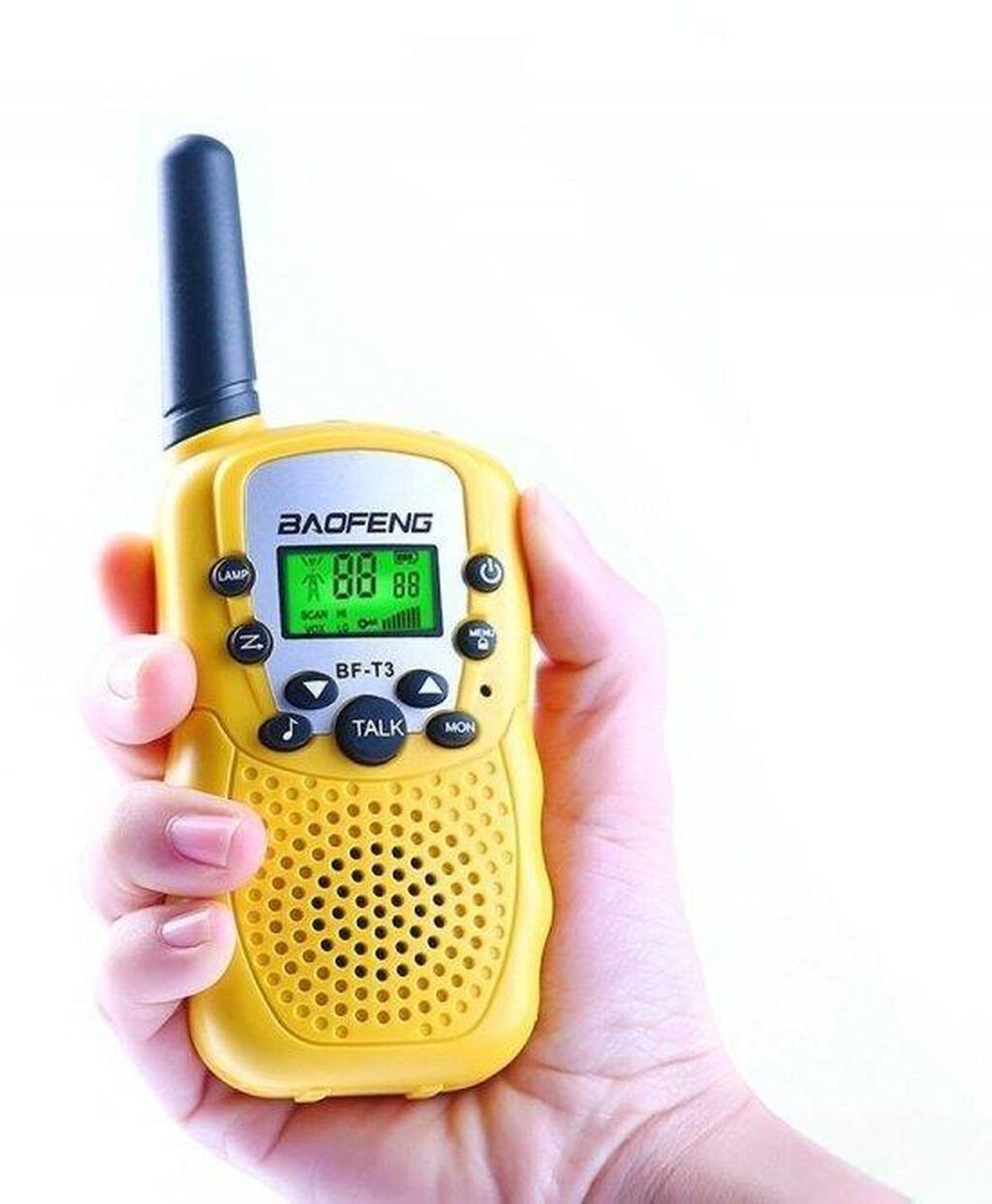 Baofeng BF-T3 PMR/FRS walkie-talkie (žuti) - Kompaktni dvosmerni