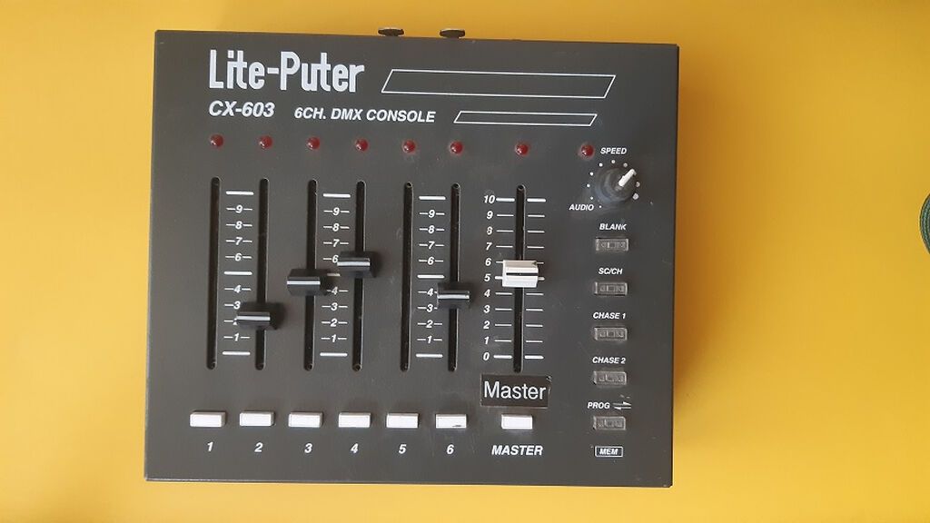 LITE PUTER CX603 6 kanala DMX Dimmerpanel DMX profesionalni dimer 6