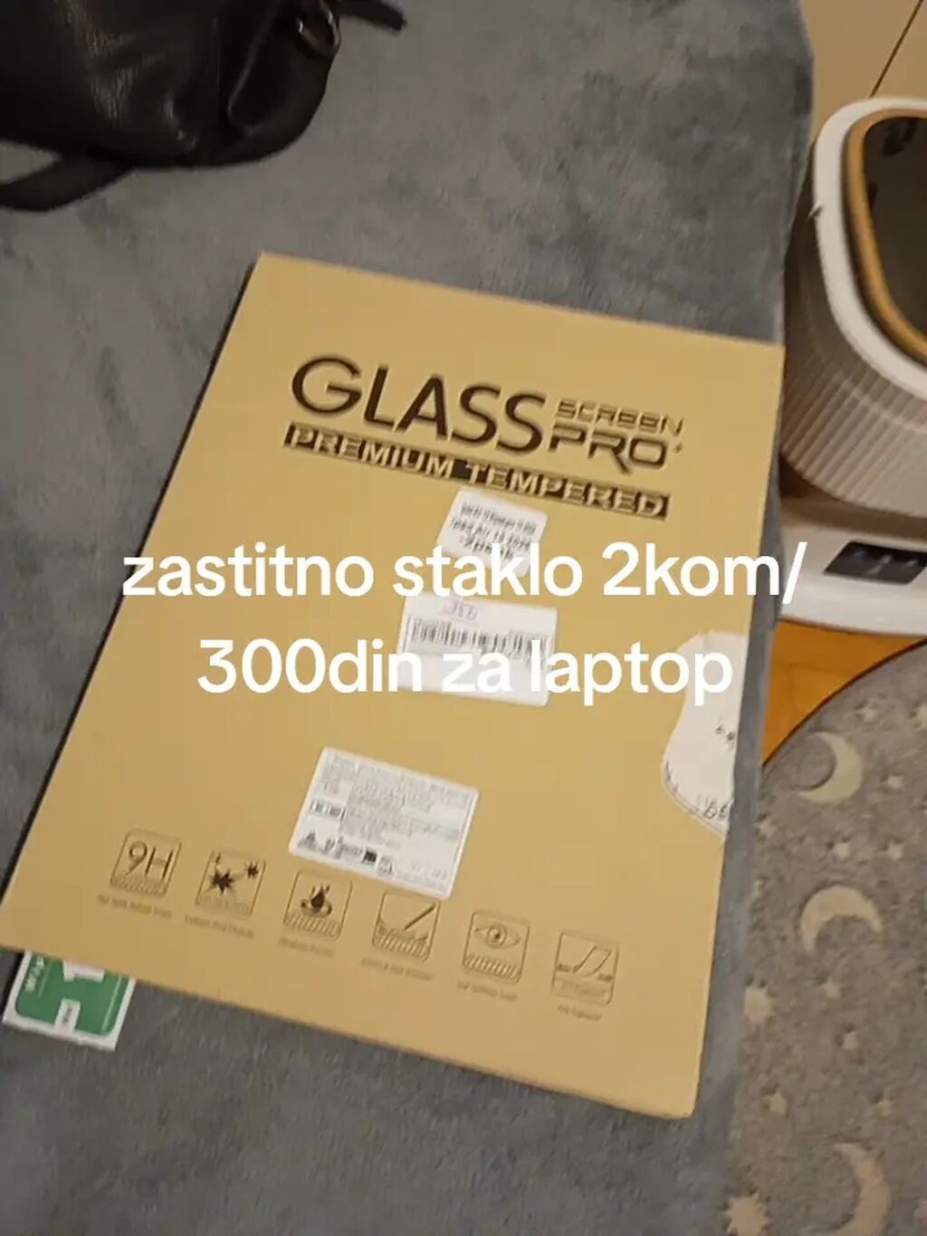 Kaljeno zaštitno staklo GLASS Screen Pro – Premium Tempered -