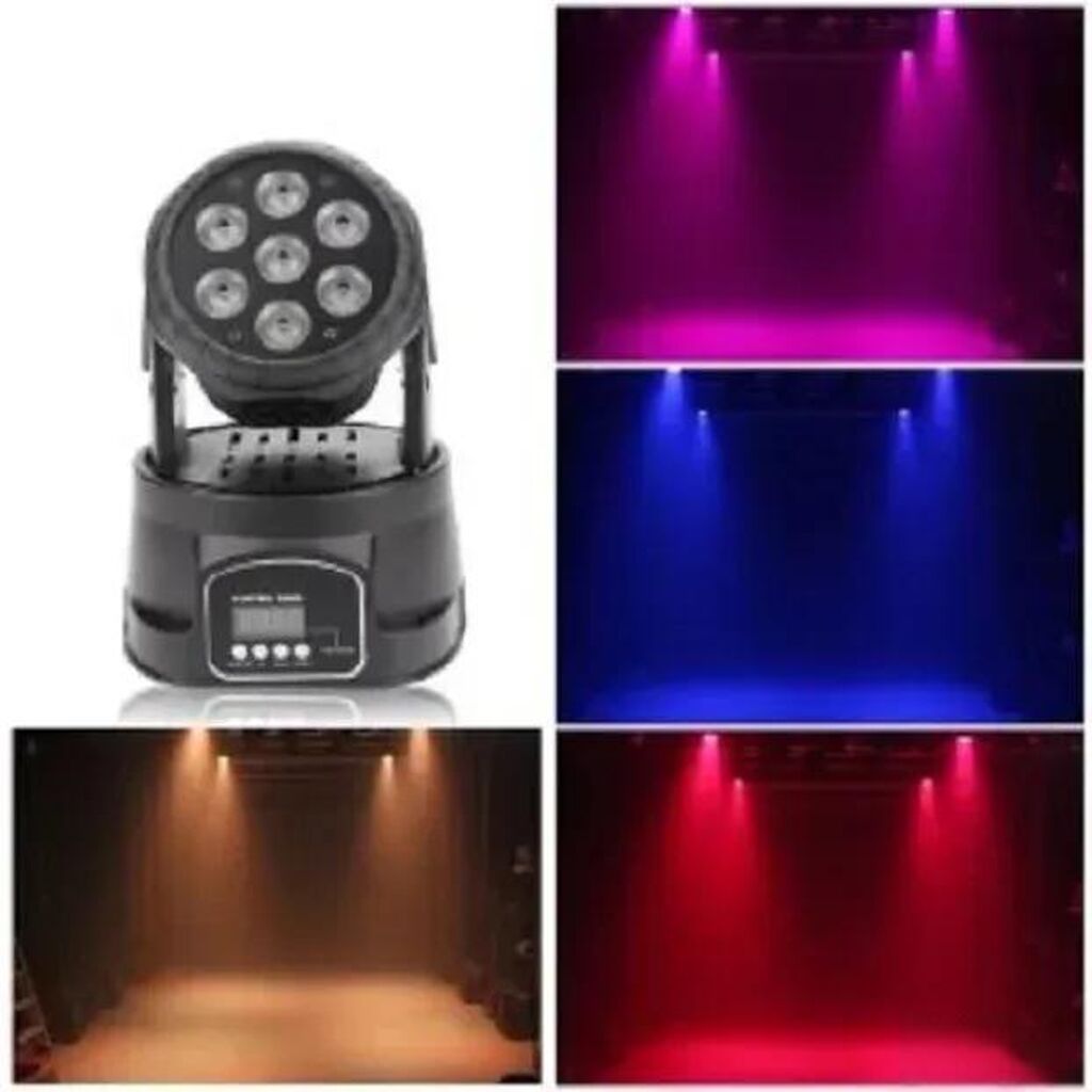 LED pokretna glava – scenska rasveta - Kompaktna moving head rasveta