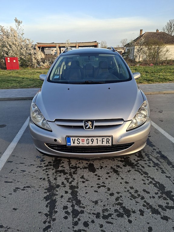 Peugeot 307 SW 1.6 dizel karavan. Glavne karakteristike: -