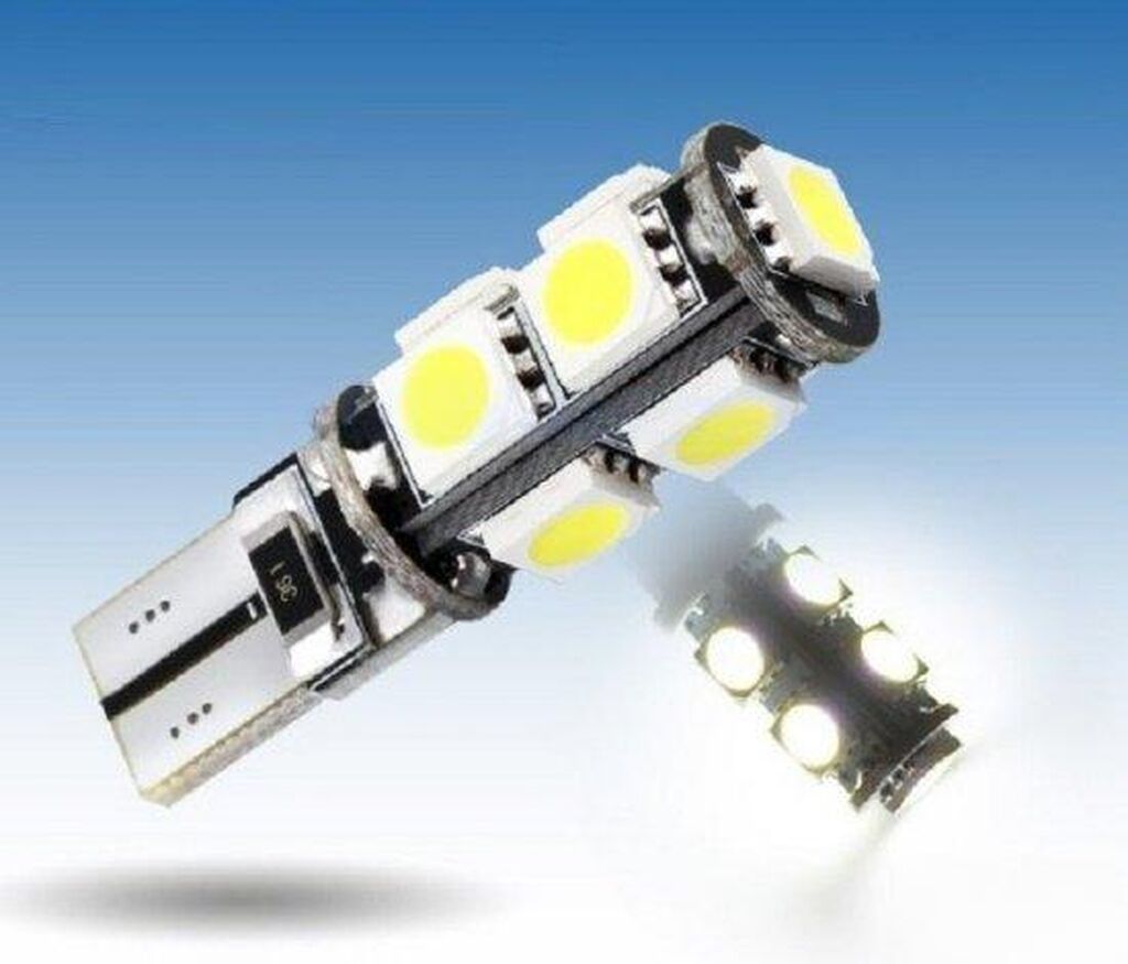 T10 CANBUS LED sijalica – 9 SMD, “no error” - Tip grla: T10 (W5W) -