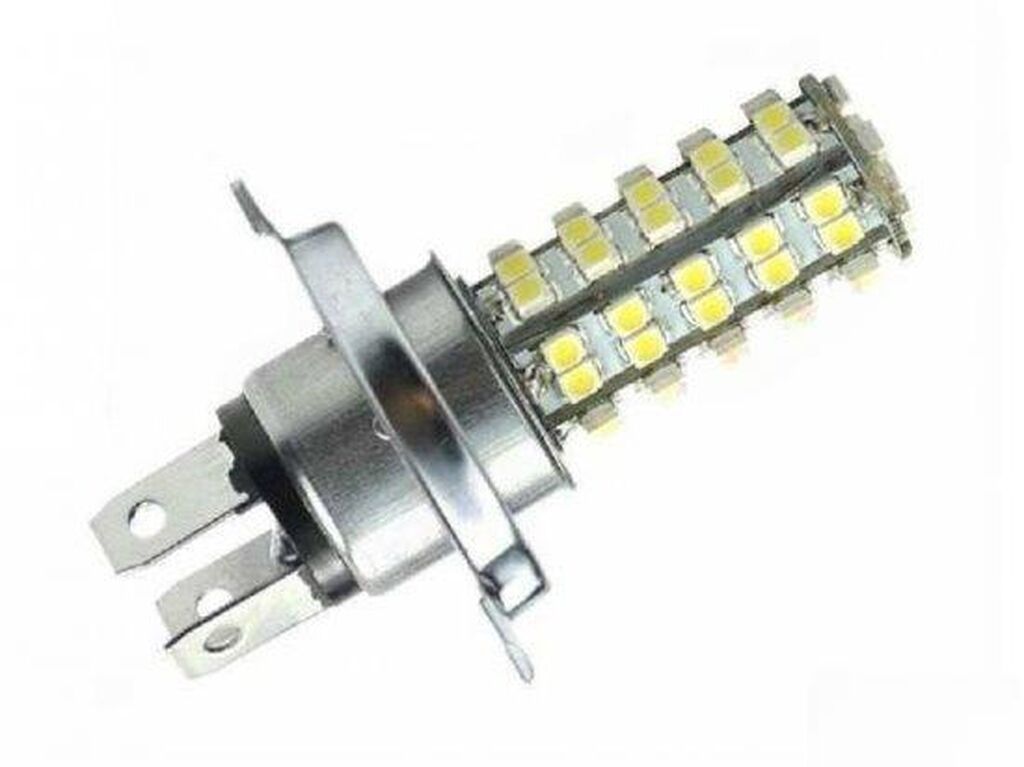 H4 LED sijalica – 68 SMD čipova - Tip grla: H4 (P43t, trostruki