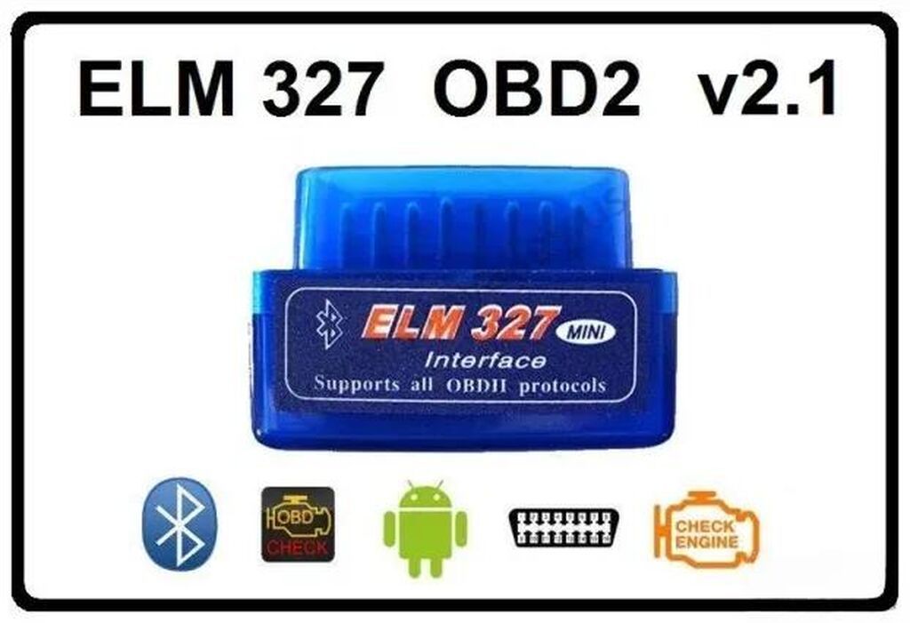 ELM327 MINI OBD2 Bluetooth interfejs v2.1 Kompaktan dijagnostički