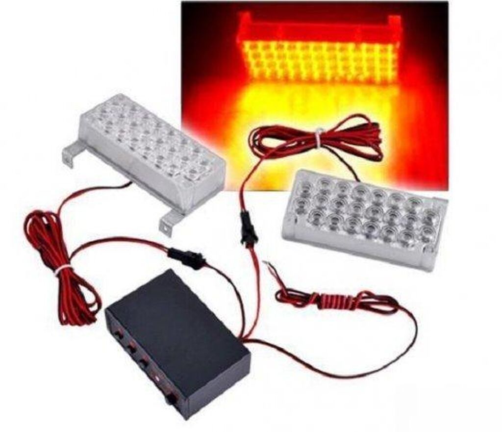 LED set žmigavaca – 2x22 LED - Komplet sadrži dve LED svetlosne