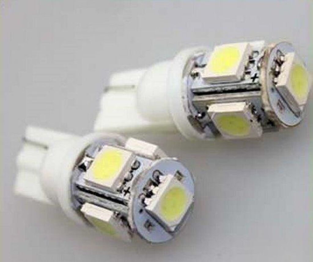 LED sijalice T10 W5W, set 2 kom - Tip grla: T10 (W5W) - Izvor svetla