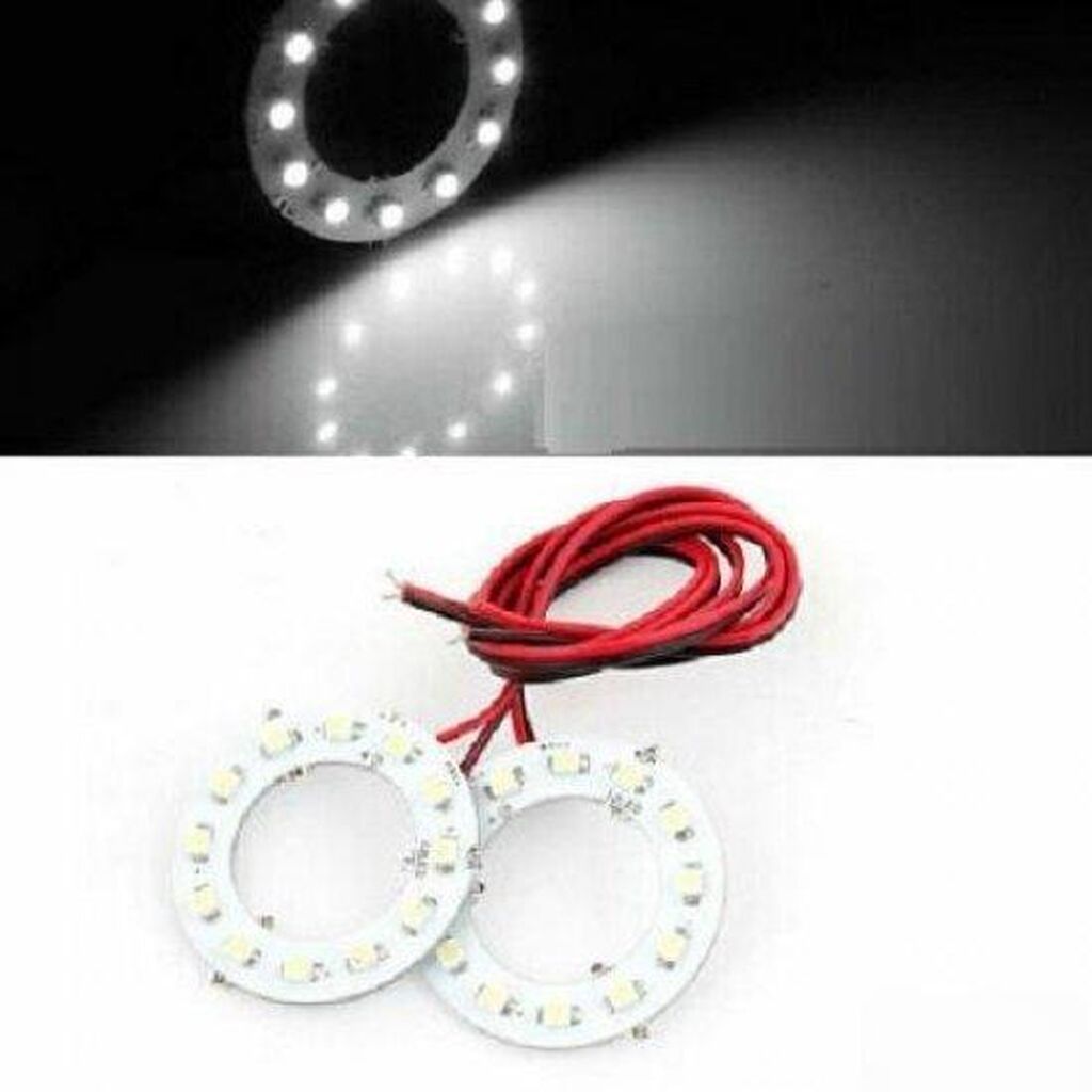 LED prstenasta svetla – set 2 kom - Tip: LED “angel eyes” prstenovi -
