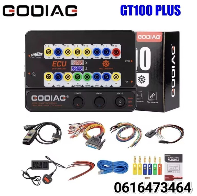 Novo - GODIAG GT100 PLUS GPT OBD2, GPT ENET DOIP OBD2 Breakout Box za