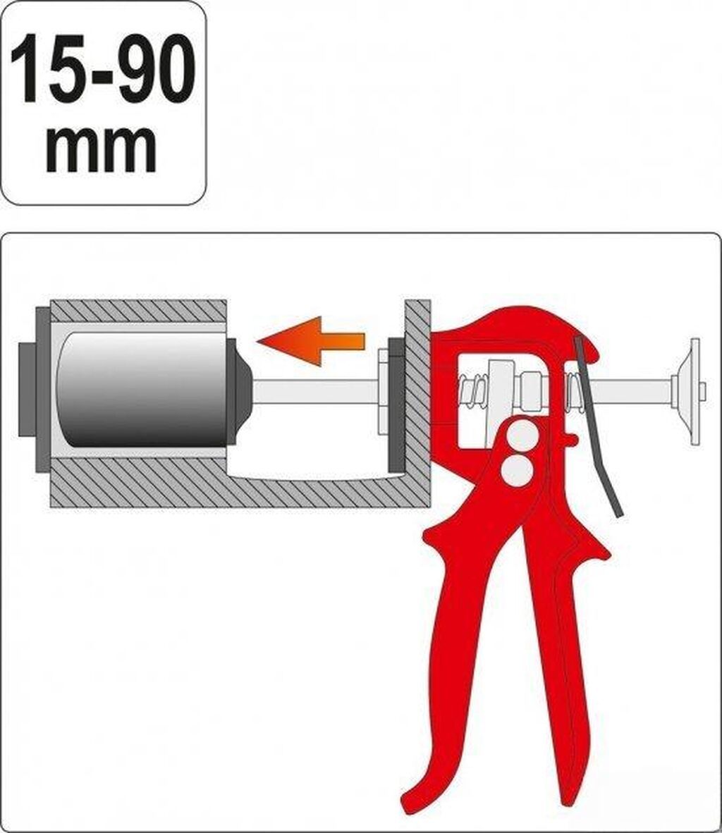 YATO YT-0604 ručni alat za vraćanje klipova kočionih čeljusti -