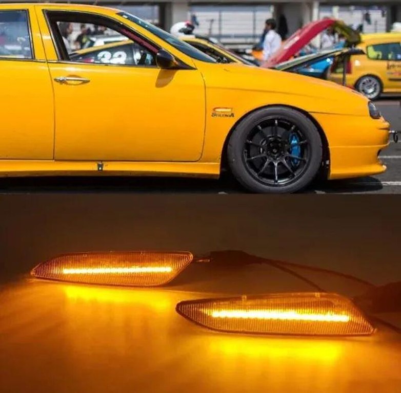 LED dinamički bočni žmigavci – set 2 kom - Tip: LED